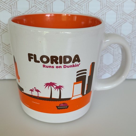 Dunkin Donuts | Kitchen | Dunkin Donuts Coffee Mug Florida Runs On ...